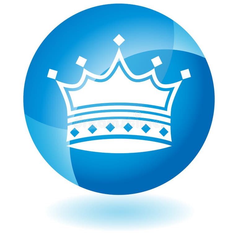 Blue Crown Symbol Stock Illustrations – 18,750 Blue Crown Symbol Stock ...