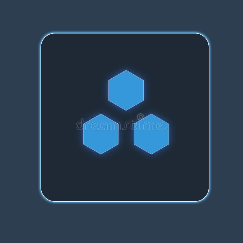 Blue icon stock illustration. Illustration of dots, blue - 36472869