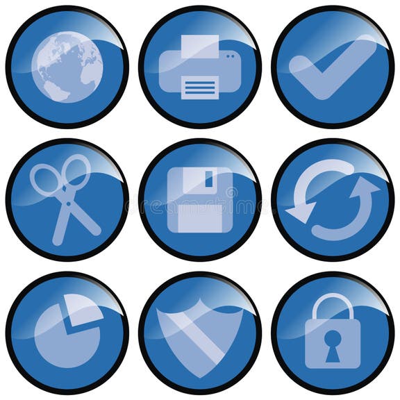 Desktop Shortcuts Stock Illustrations – 88 Desktop Shortcuts Stock ...