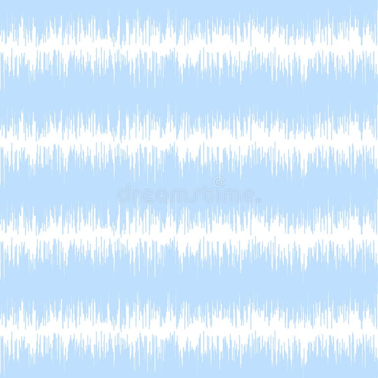 Blue Ikat Seamless Vector Pattern. Textile Fabric Stock Vector ...