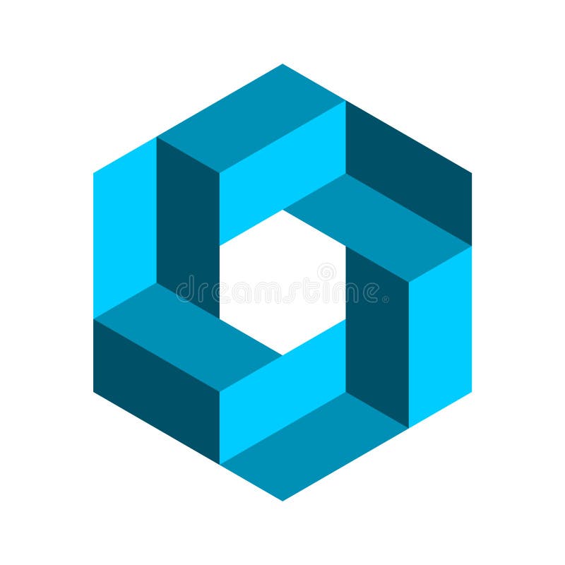 Impossible Geometry Architecture Stock Illustrations – 119 Impossible ...