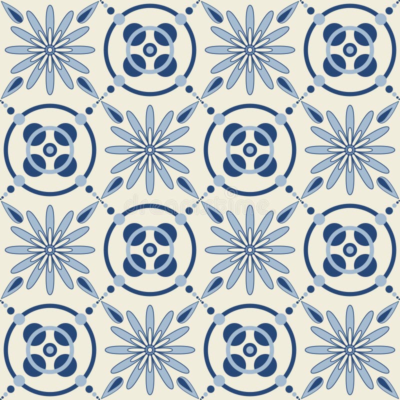 Flower Tiles Stock Illustrations – 25,577 Flower Tiles Stock ...