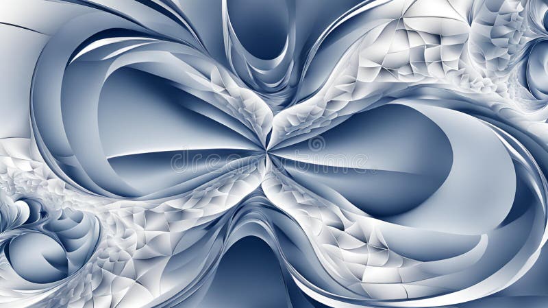 Blue Infinity Abstract Background with Infinite Potential, Generative ...