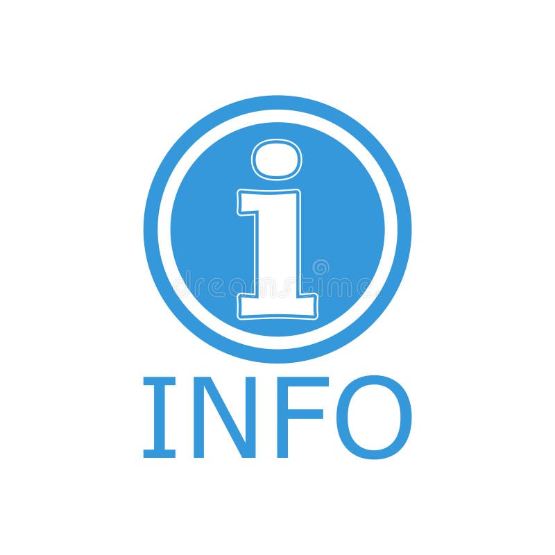 Blue Information Sign Icon, Simple Info Symbol Stock Vector ... Blue Information Sign Icon, Simple Info Symbol Stock Vector ...