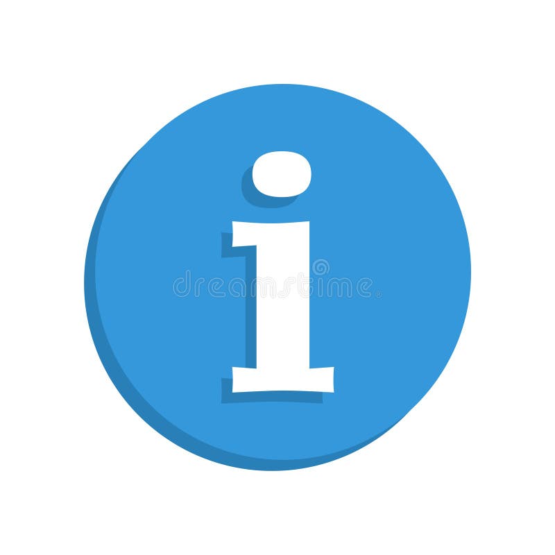 Blue Information Sign Icon, Simple Info Symbol Stock Vector ... Blue Information Sign Icon, Simple Info Symbol Stock Vector ...