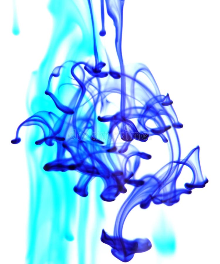 Blue ink stock photo. Image of blue, blend, wallpaper - 9206914