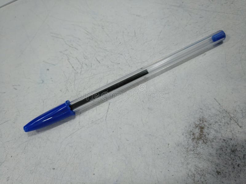 Blue Ink Pen editorial image. Image of school, blue - 165705320