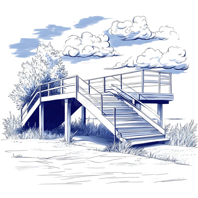 Waterfront Platform Stock Illustrations – 248 Waterfront Platform Stock ...