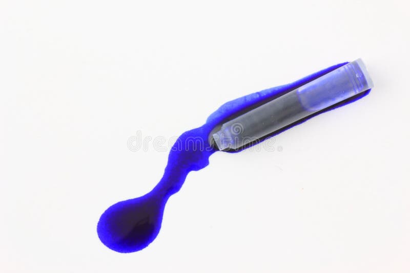 Blue ink blot stock photo. Image of paint, scarab, color - 20893708