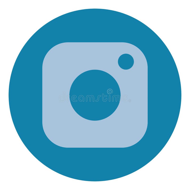 Instagram Icon Blue Stock Illustrations – 1,866 Instagram Icon Blue ...