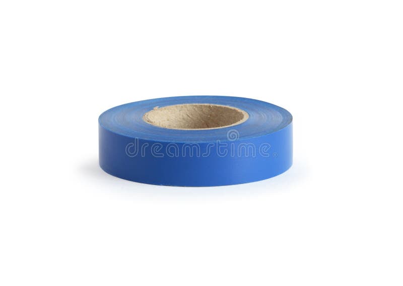 Blue Insulating Tape stock image. Image of protection - 21874763
