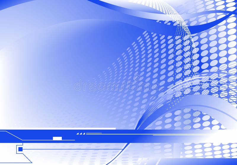 Blue Interface Background stock illustration. Illustration of blue ...