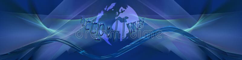 Internet Waves and Connections Stock Illustration - Illustration of ...