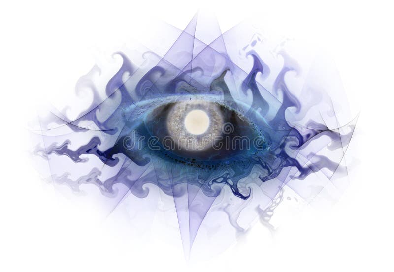 Blue Inverted Space Eye Tripyness Picture. Image: 825231