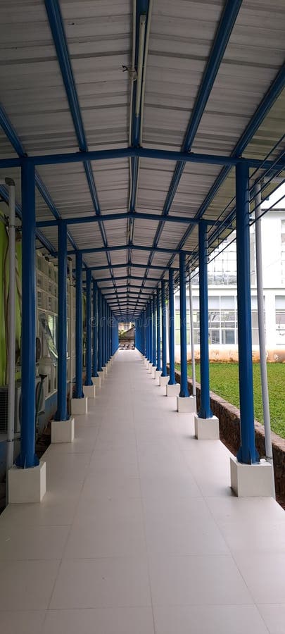 Blue Iron Floor Stadium Home Stock Photo - Image of iron, blue: 269796568