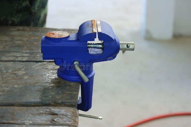 Blue Iron for Handicrafts Fasteners for Building Tools Stock Photo ...