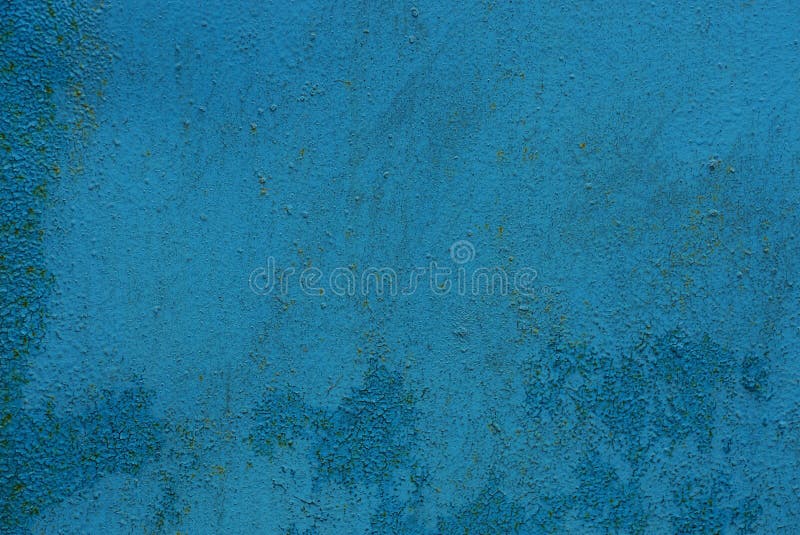 Blue Iron Texture from an Old Metal Fence Wall Stock Photo - Image of ...