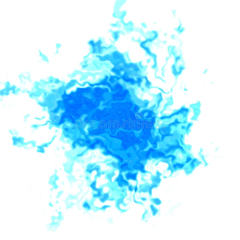 Blue Irregular Graphic Spot Blotch Image Stock Illustration ...