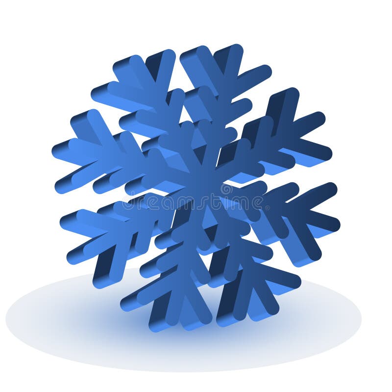 Word Snow with Snowflake - Light Blue Stock Illustration - Illustration ...