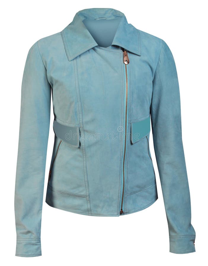 Blue jacket stock image. Image of jacket, fashion, beauty - 28403327