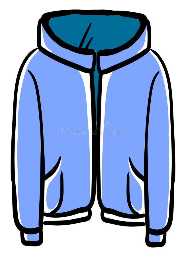 A Blue Men Jacket Vector or Color Illustration Stock Vector ...