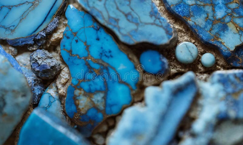 Blue Jasper Stone Wall Texture Brick Stock Illustration - Illustration ...