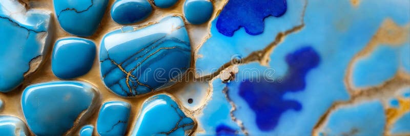 Blue Jasper Stone Wall Texture Brick Stock Illustration - Illustration ...