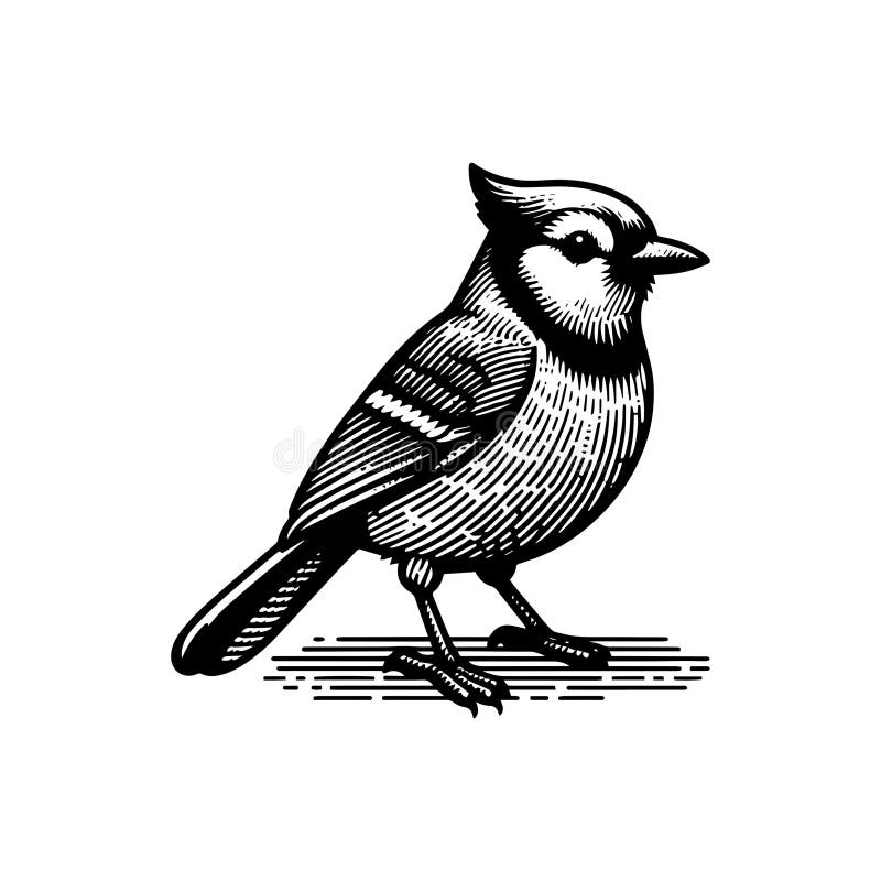Jay Bird Logo Vector Design Stock Illustrations – 250 Jay Bird Logo ...