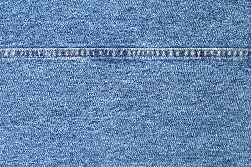 Blue Jean Texture with Stitch Stock Image - Image of nature, rough ...