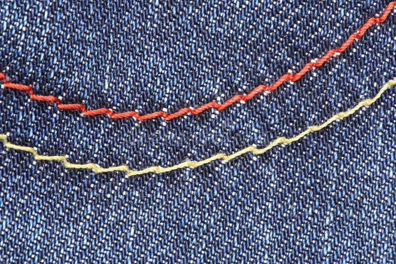 Jean stitches stock photo. Image of blue, layer, pant - 16516268