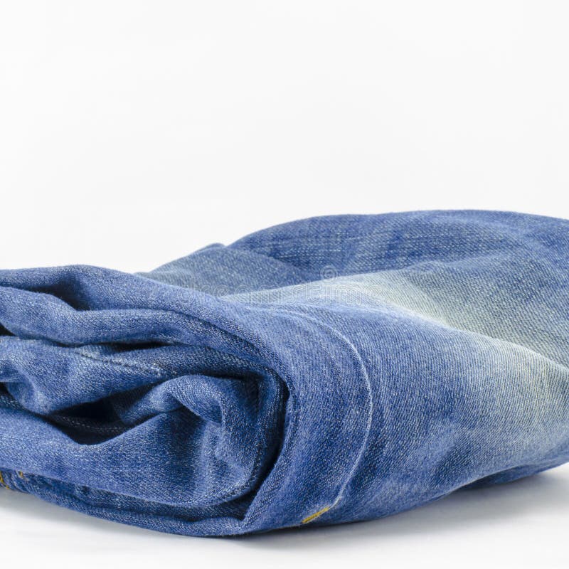 Blue jean stock image. Image of clothes, folded, body - 37976721