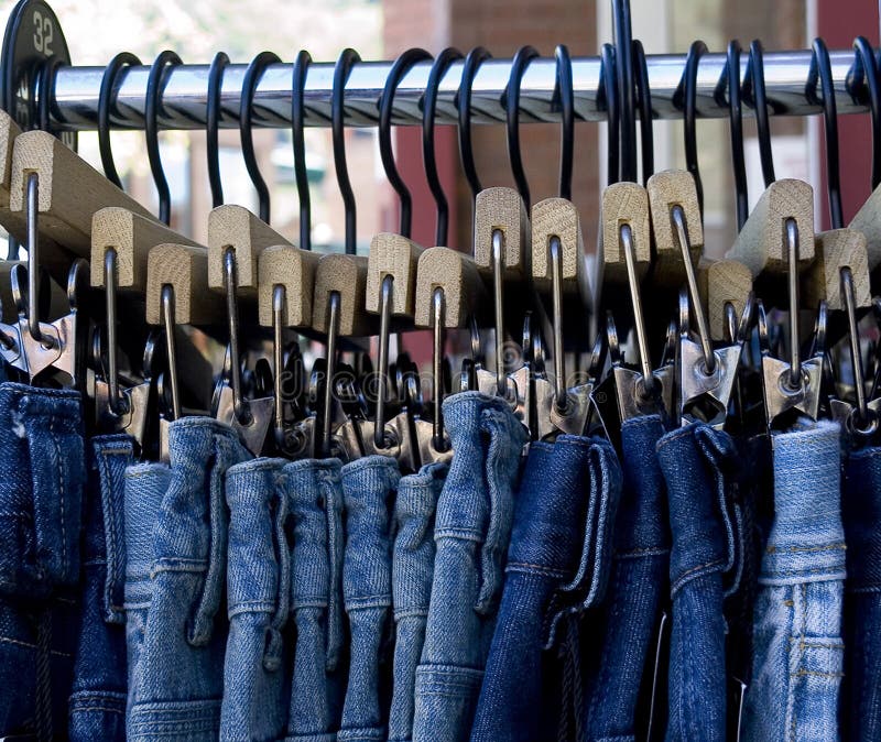 Blue jeans stock photo. Image of cool, retail, blue, jeans - 494040