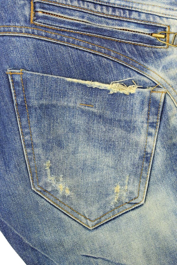 Blue jeans back pocket stock photo. Image of country - 89507286
