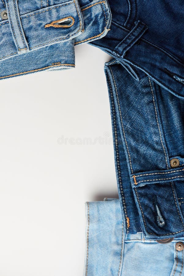 Blue jeans boarder frame stock image. Image of light - 85125789