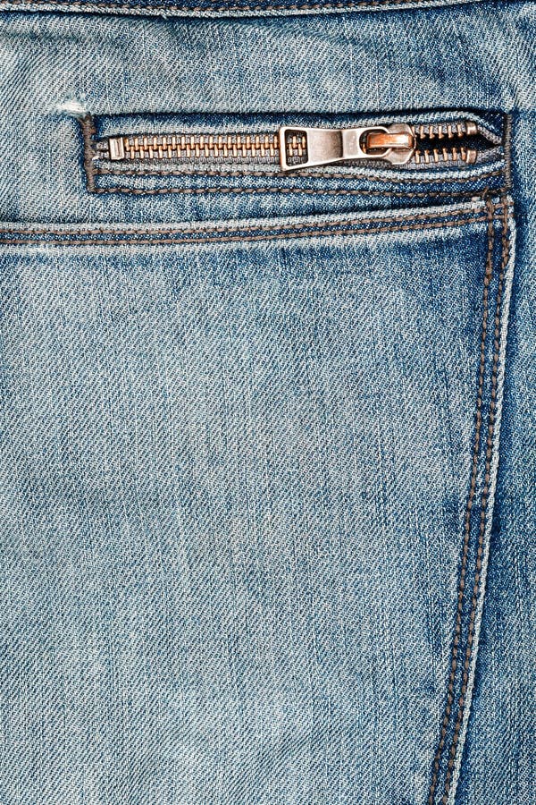 Zipper on jeans stock image. Image of blue, macro, detail - 25170513