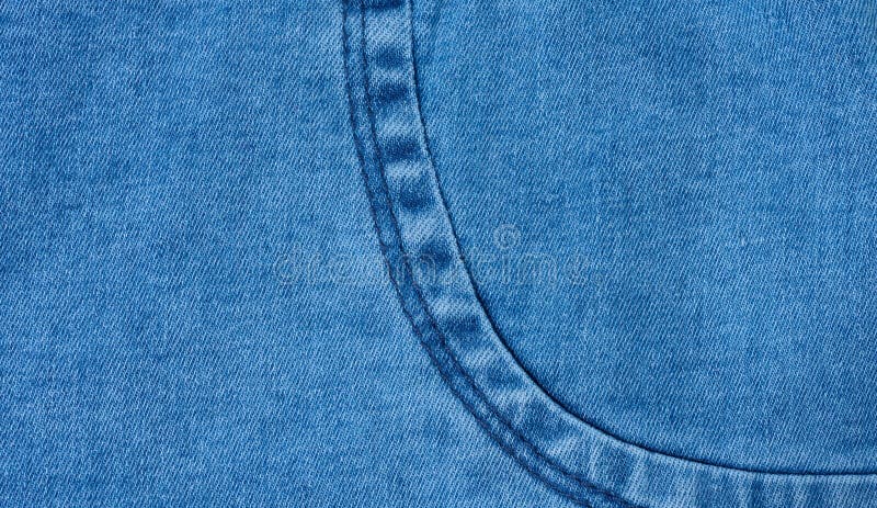 Blue Jeans Front Pocket with Buttons, Close Up Stock Image - Image of ...