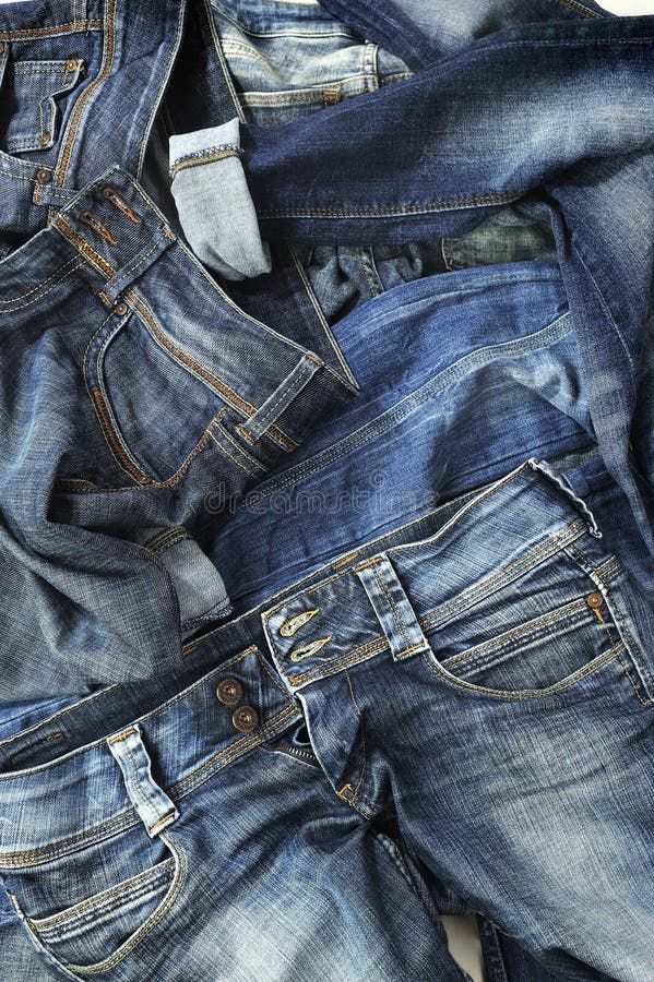 Blue Jeans Isolated stock image. Image of blue, denim - 45059061