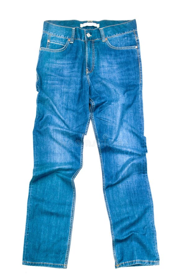 Blue Jeans Isolated stock image. Image of clothing, cloth - 50371147