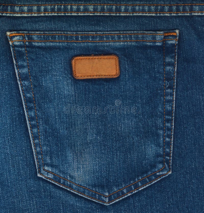 Blue Jeans Pocket Closeup stock photo. Image of pants - 32229330