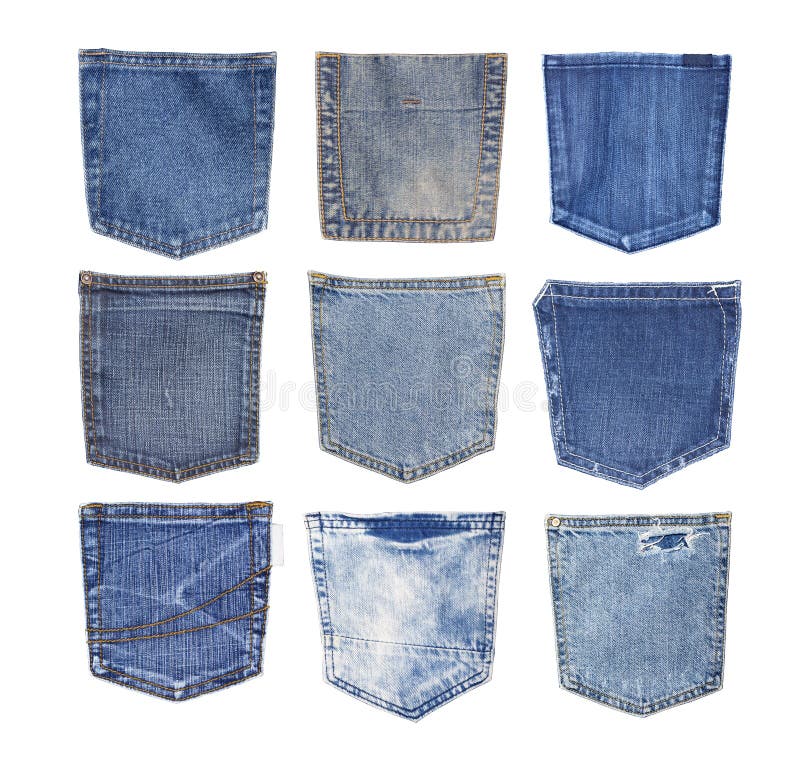 Blue jeans pocket stock image. Image of abstract, texture - 276475301