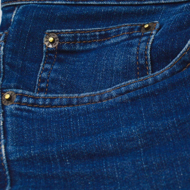 Blue jeans pocket parts stock photo. Image of everyday - 245379254