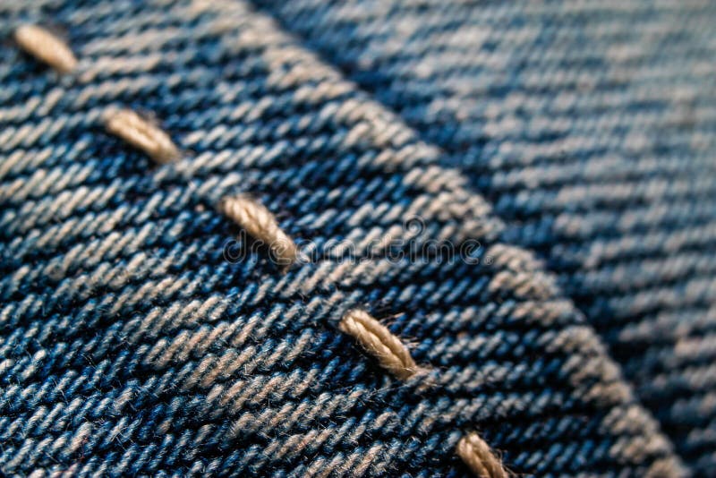 Blue Jeans Textile Pattern Background Stock Image - Image of grunge ...