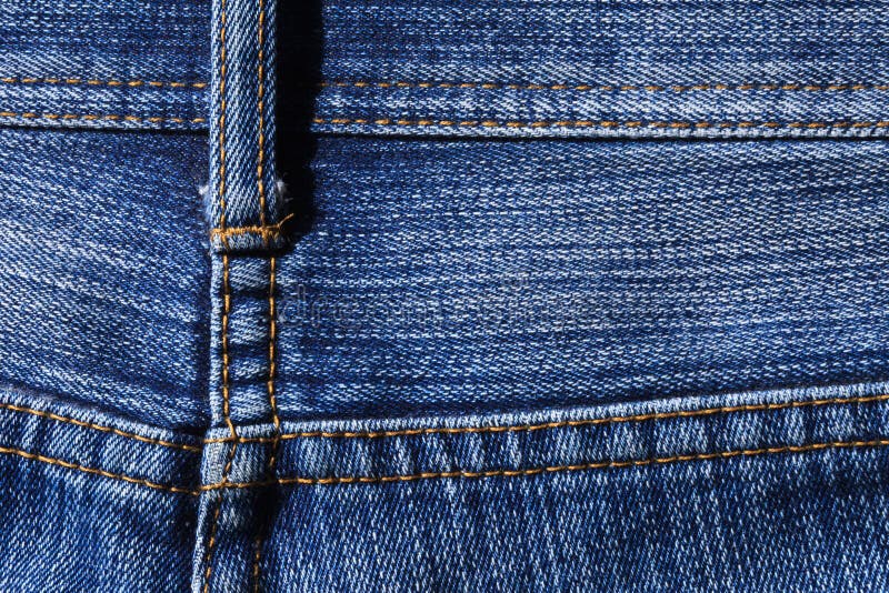 Blue Jeans Texture Back Side Stock Photo - Image of cotton, dark: 113646266