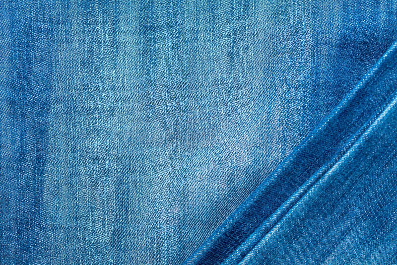 Blue Jeans Texture with Crease Stock Photo - Image of surface, snip ...
