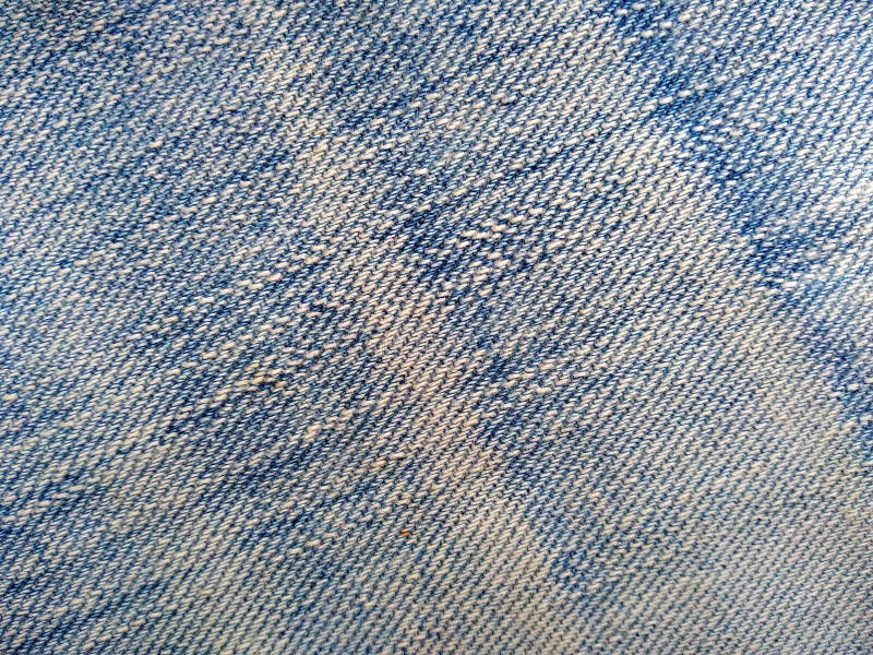 Ripped Destroyed Jeans Background. Jeans Torn Denim Texture Stock Image ...