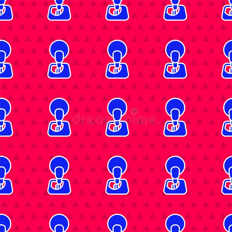 Jesus Christ in a Red and Blue Robe. Vector Illustration Isolated on ...