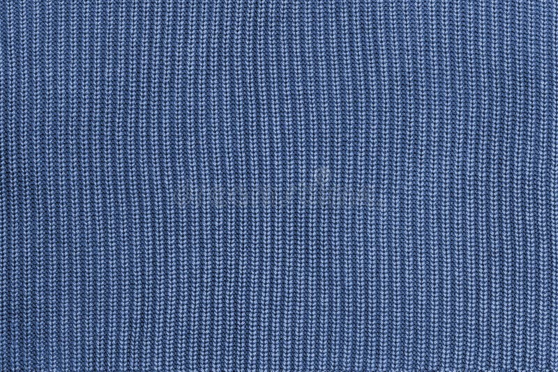 Blue knitted fabric stock photo. Image of pattern, textured - 186384980