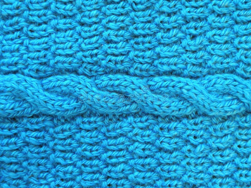 Blue knitted texture stock image. Image of view, soft - 102804413