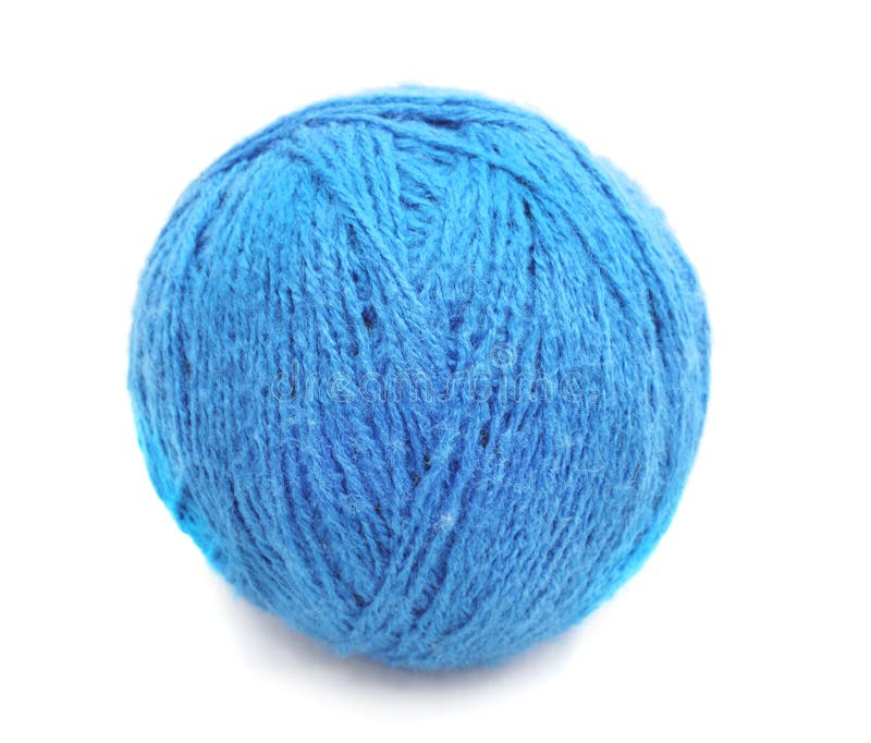 Blue knitted tangle stock photo. Image of shadow, clew - 170017960