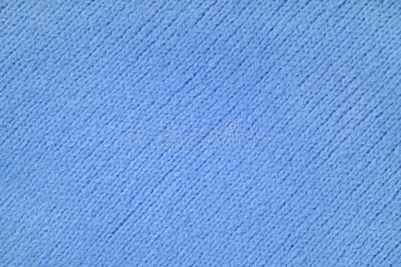 Blue Knitted Woolen Jersey Fabric with Diagonal Weaving, Sweater ...